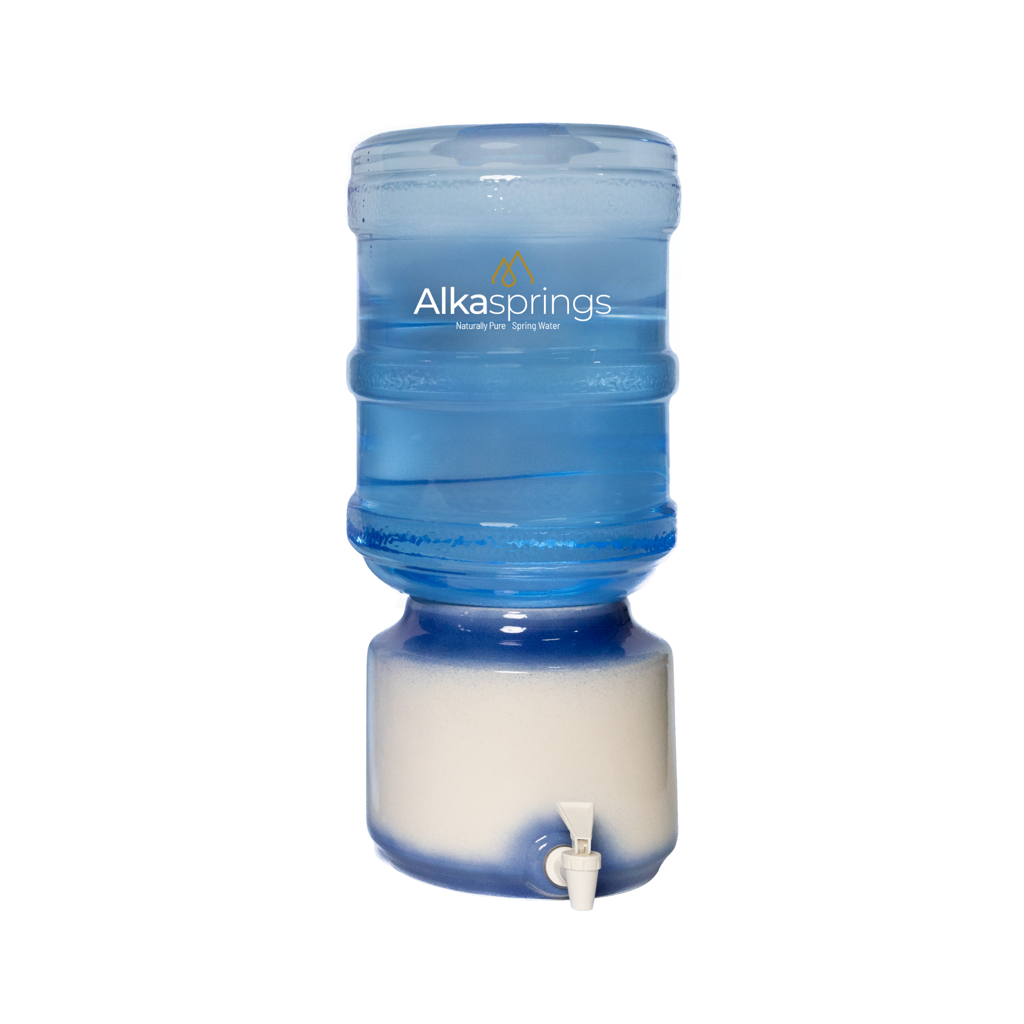 Ceramic Well Dispenser | Lead-Free, No Electricity | Alkasprings